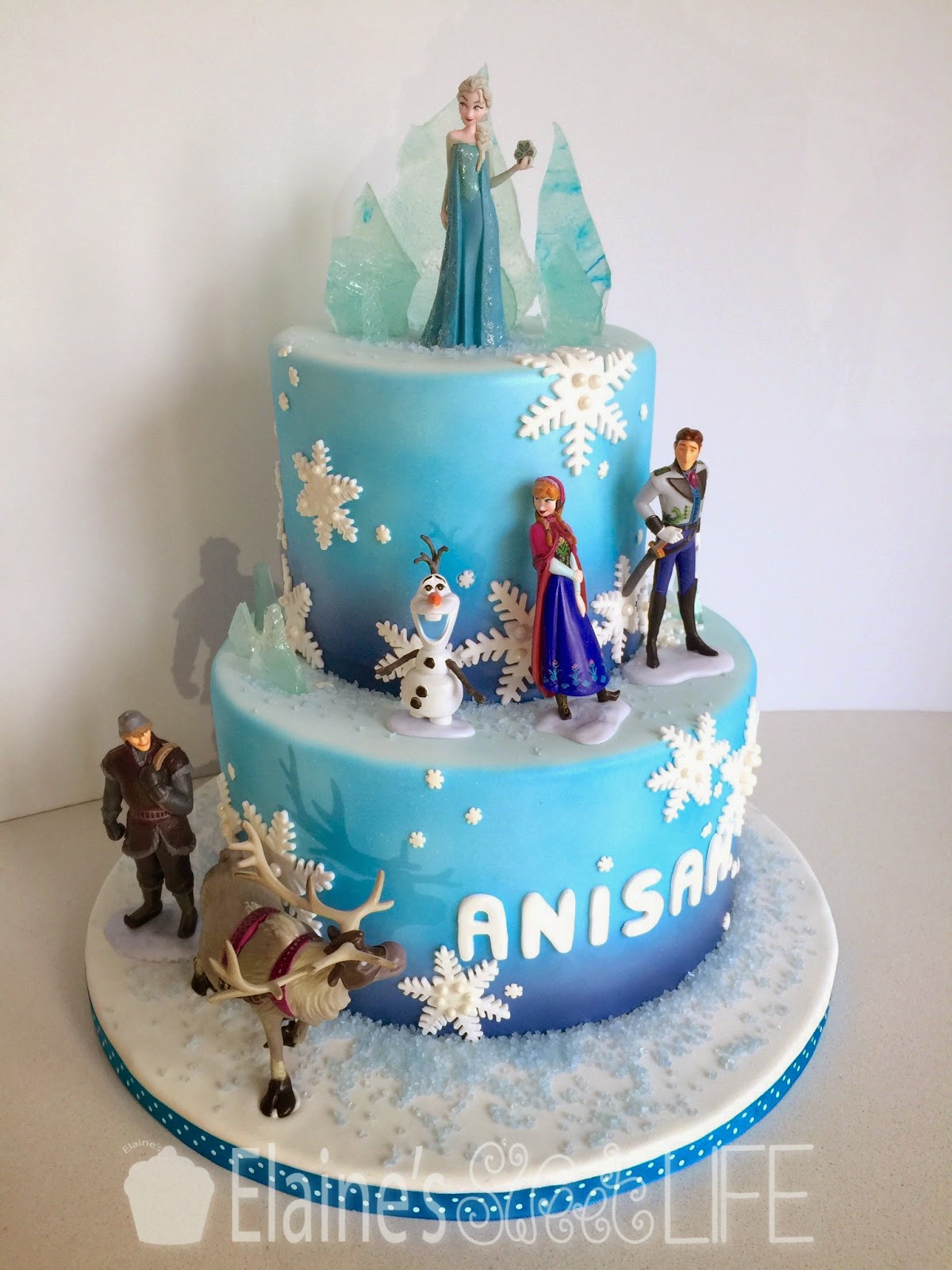 Elaine's Sweet Life: Frozen Cake!