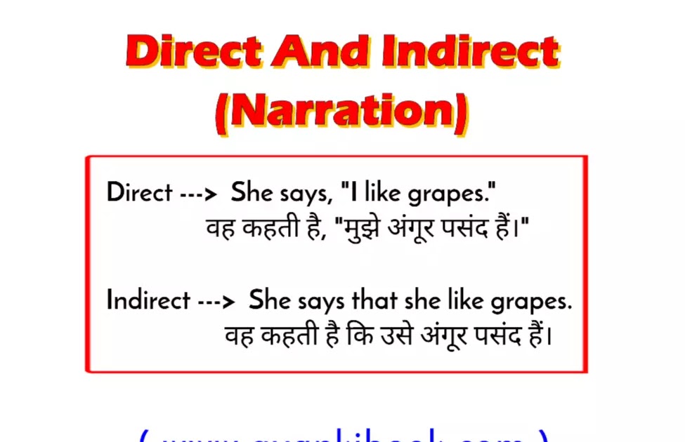 Direct And Indirect In Hindi Rules And Examples direct-and-indirect-in-hindi-rules-and-examples
