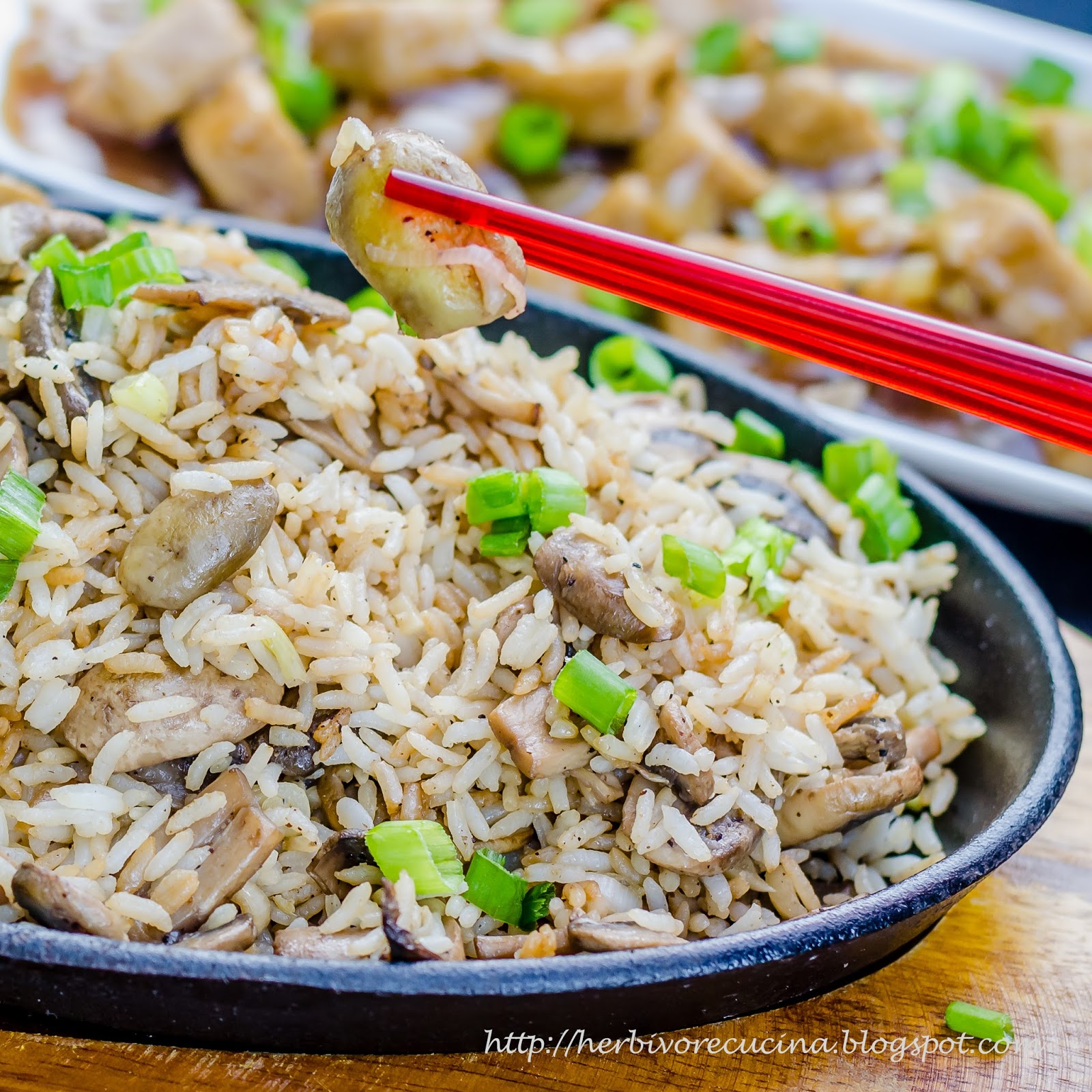 Herbivore Cucina: Mushroom Fried Rice