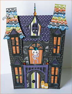 Halloween 3d haunted house template - westkitty