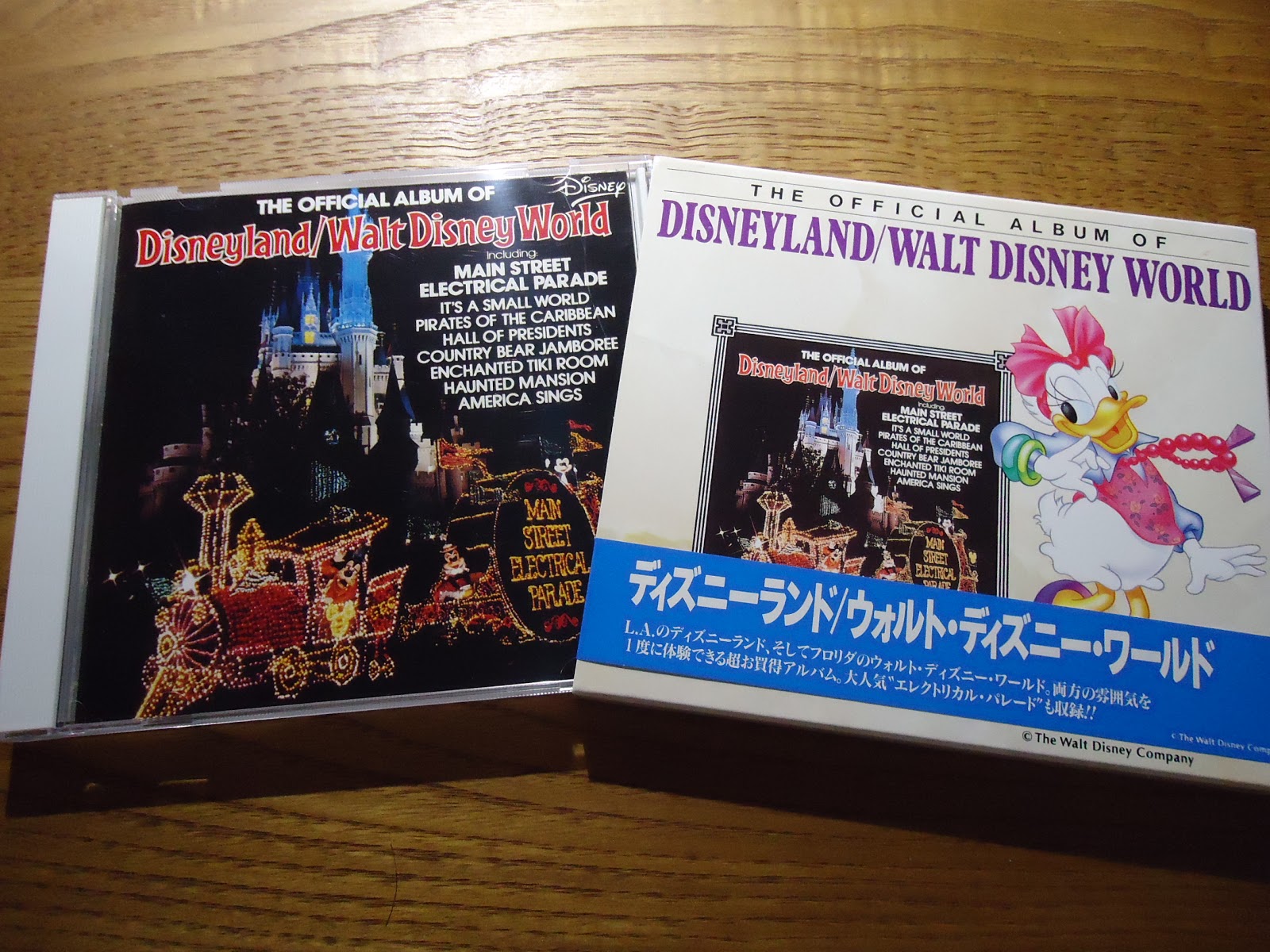 【ディズニーのCD】 DLR WDW BGM 「The Official Album of Disneyland / Walt Disney ...