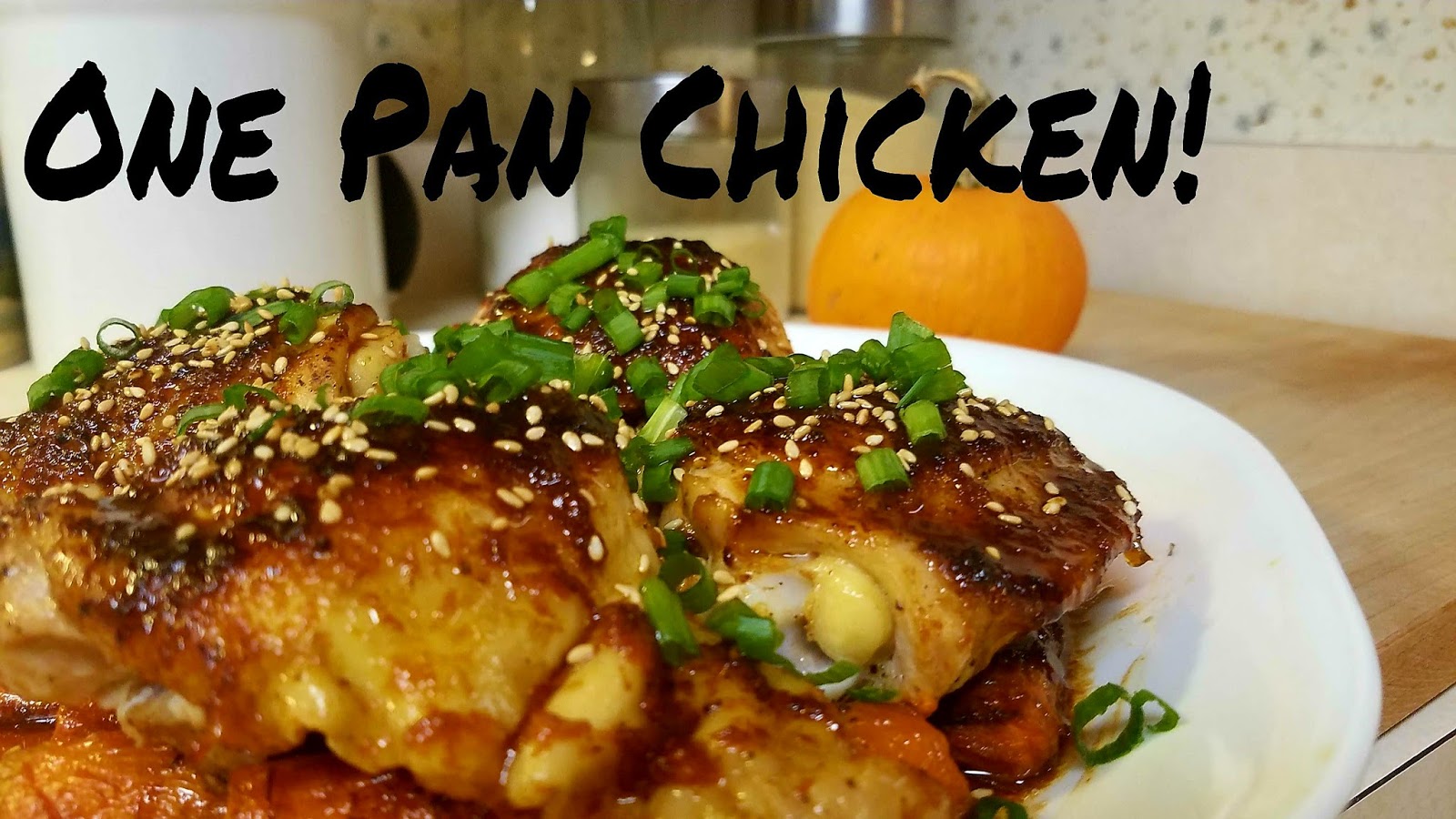The Cooking Corner: Skillet Roasted Sesame Chicken | One Pan Chicken