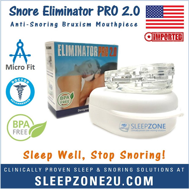 Snore Eliminator™ PRO 2.0 Adjustable Mouthpiece - Sleepzone @ Malaysia ...
