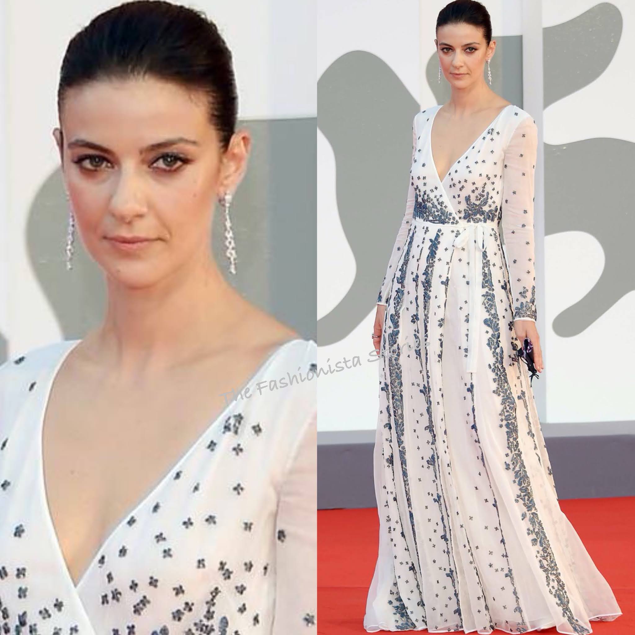 Barbara Ronchi in Valentino at the 77th Venice Film Festival