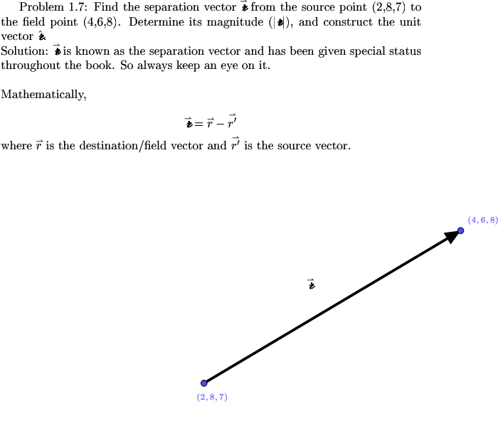 Chapter 1 Vector Analysis: Problem 1.7