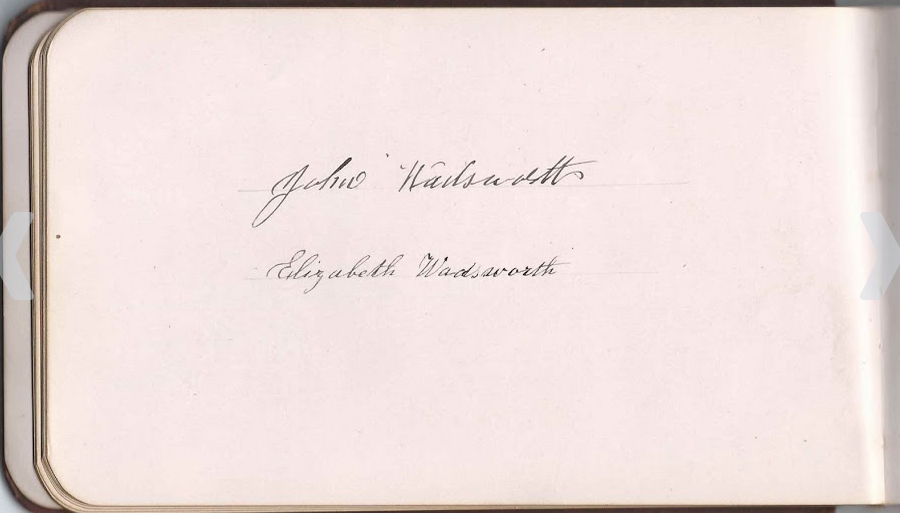 Heirlooms Reunited: 1878-1880s Autograph Album of John Franklin ...