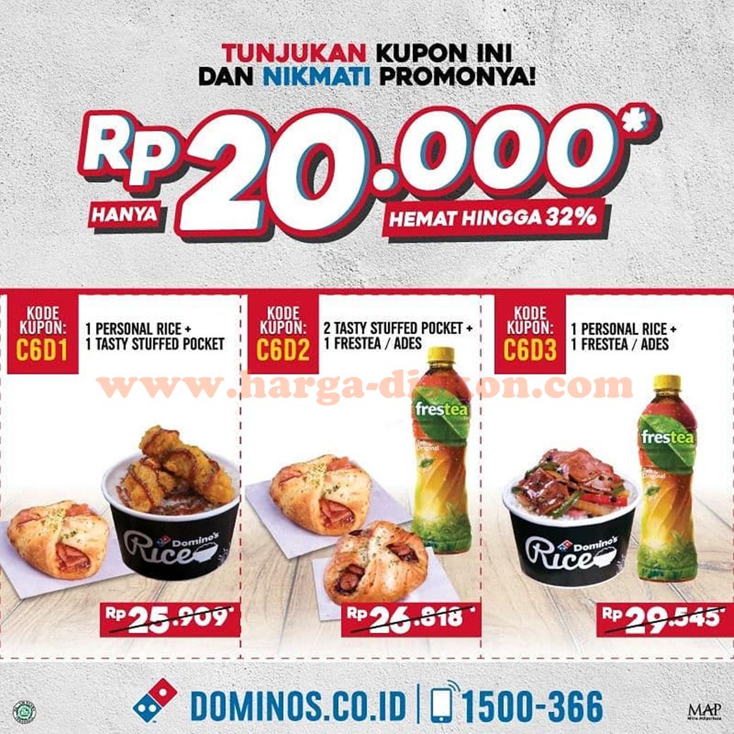 Promo DOMINOS PIZZA Terbaru