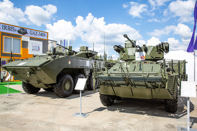 The Dead District: Russian armoured vehicles and MBTs at the Army-2020 forum