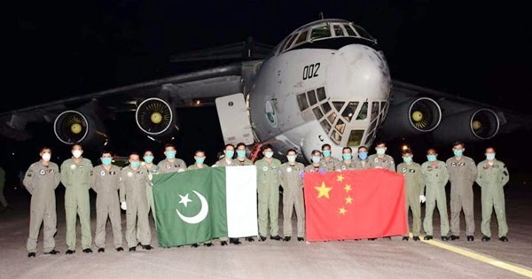 PAF aircraft carrying medical equipment from China arrives Pakistan