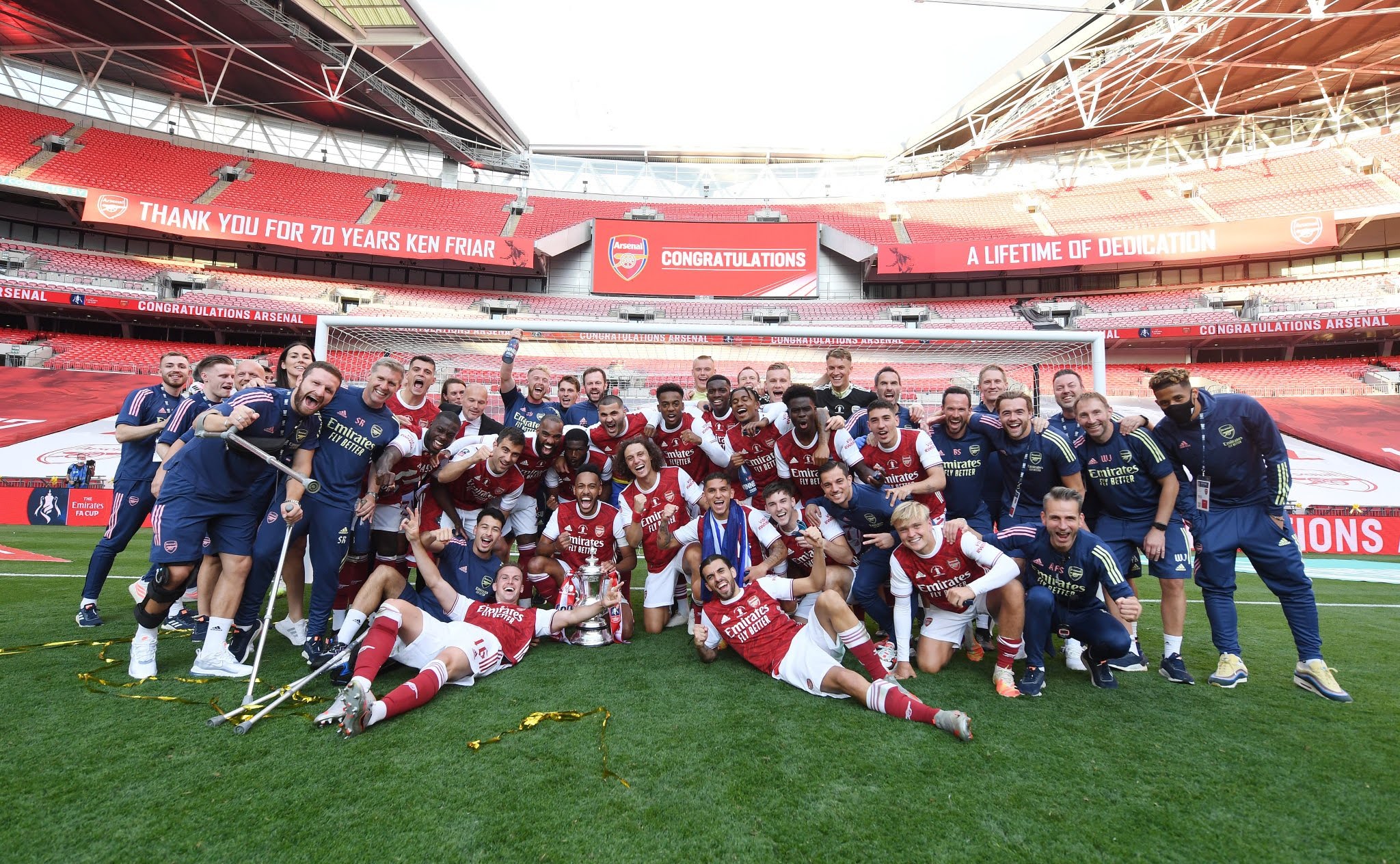 overyourhead: Arsenal FA Cup Final 2020 Champions - for a record ...