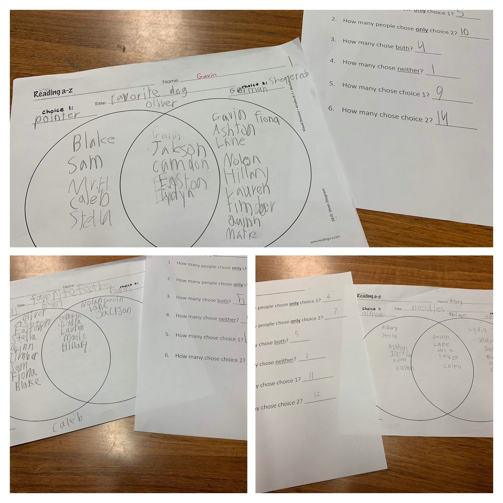 Mrs. Howard's Marvelous Monkeys: Making Venn Diagrams