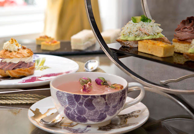 Kate and Chelsie: Hendricks Afternoon Tea at St. Ermins Hotel
