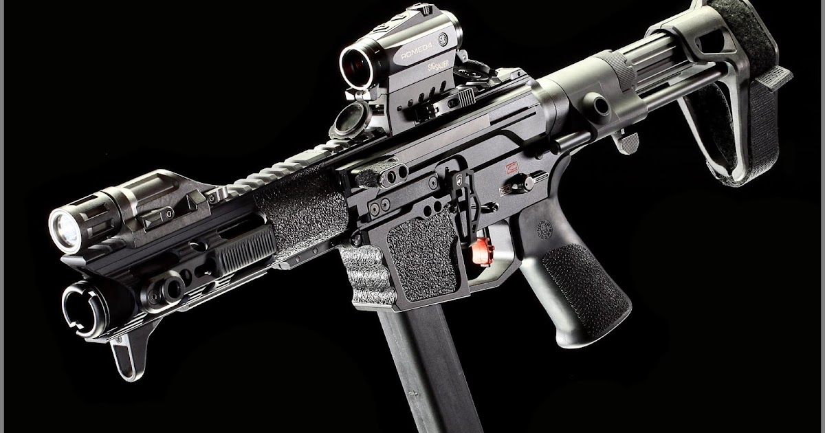 Custom AR-9mm Pistol