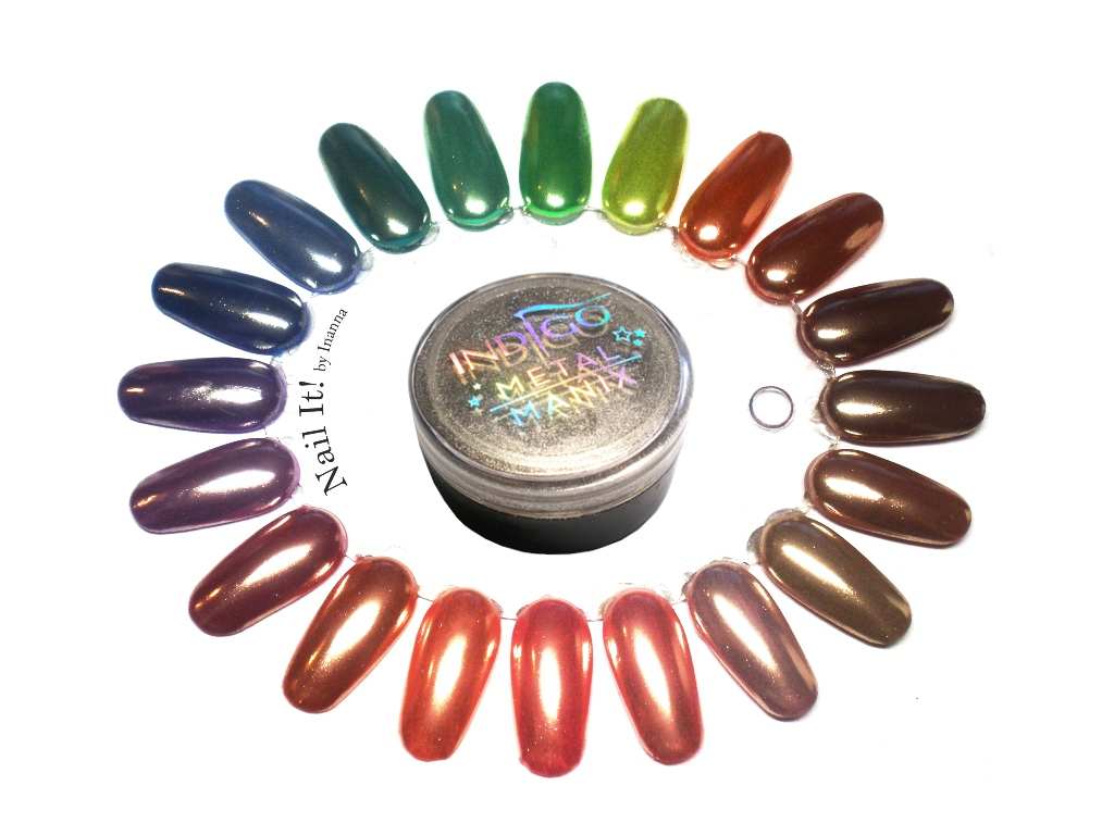 Indigo Metal Manix Multi Chrome - NAIL ART & REVIEW | NAIL IT! by Inanna