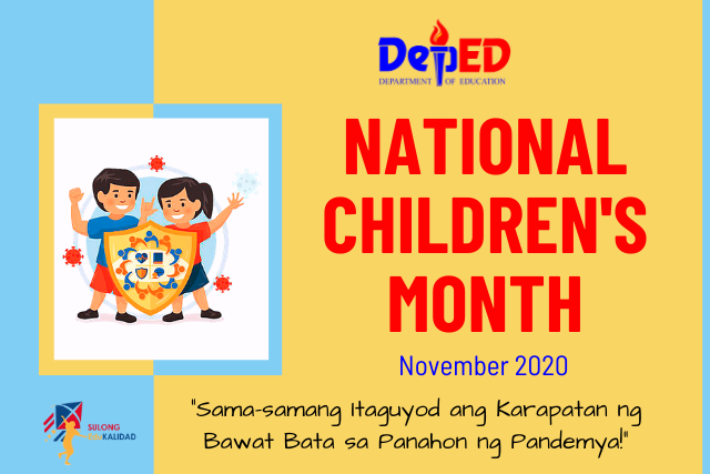 DepEd to celebrate national children’s month – News BEaST Ph