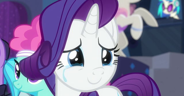 Rarity Crying