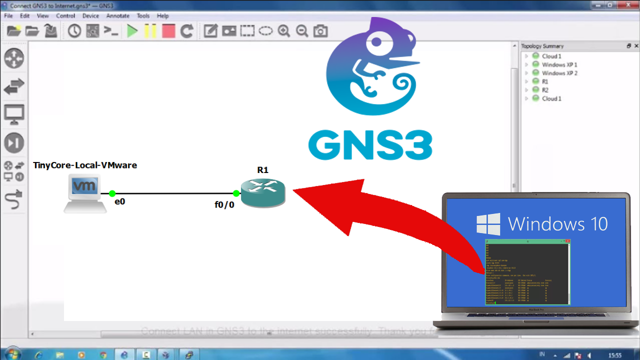 GNS3 (Graphical Network Simulator) - Networks and Telecommunications ...