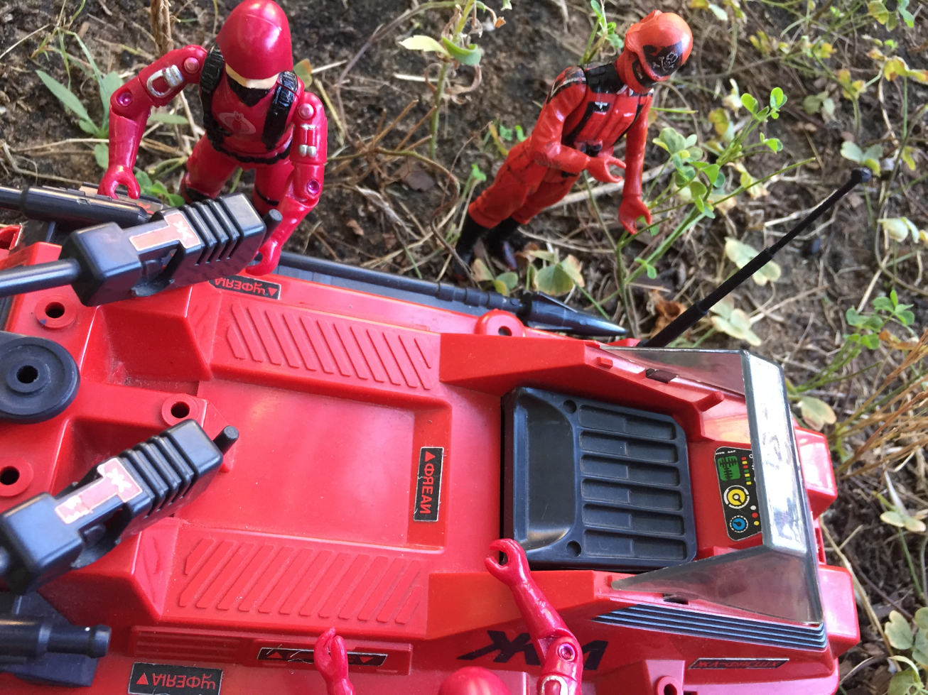 Forgotten Figures: Red Shadows Shadowtrak - European Action Force Exclusive