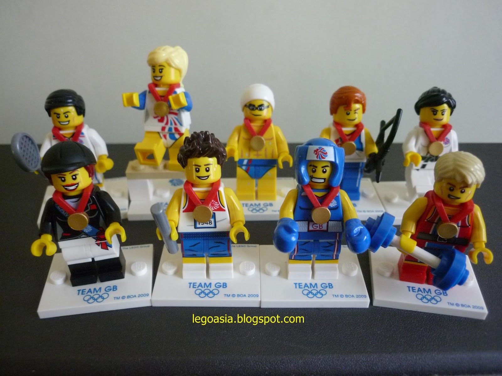 Lego Asia: Lego Minifigures Team Great Britain Olympic