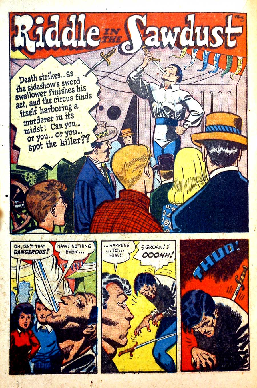 Circus Comics v2 #1 - Frank Frazetta art + 1st issue - Pencil Ink