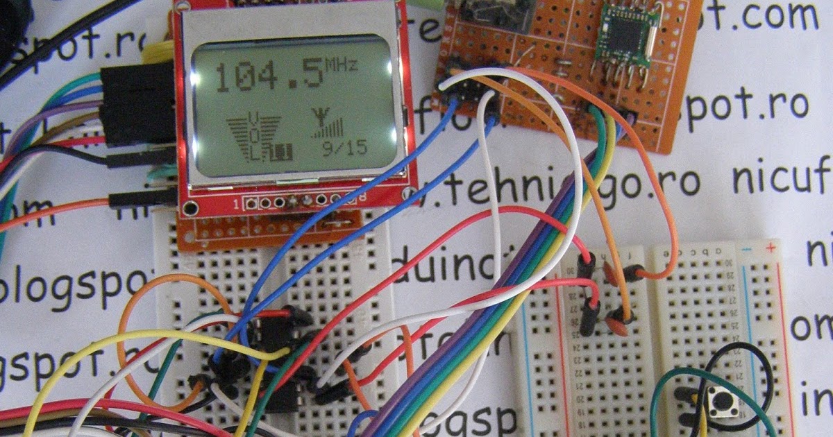 Nicu FLORICA (niq_ro): Radio FM cu TEA5767 si.. Arduino (VI)