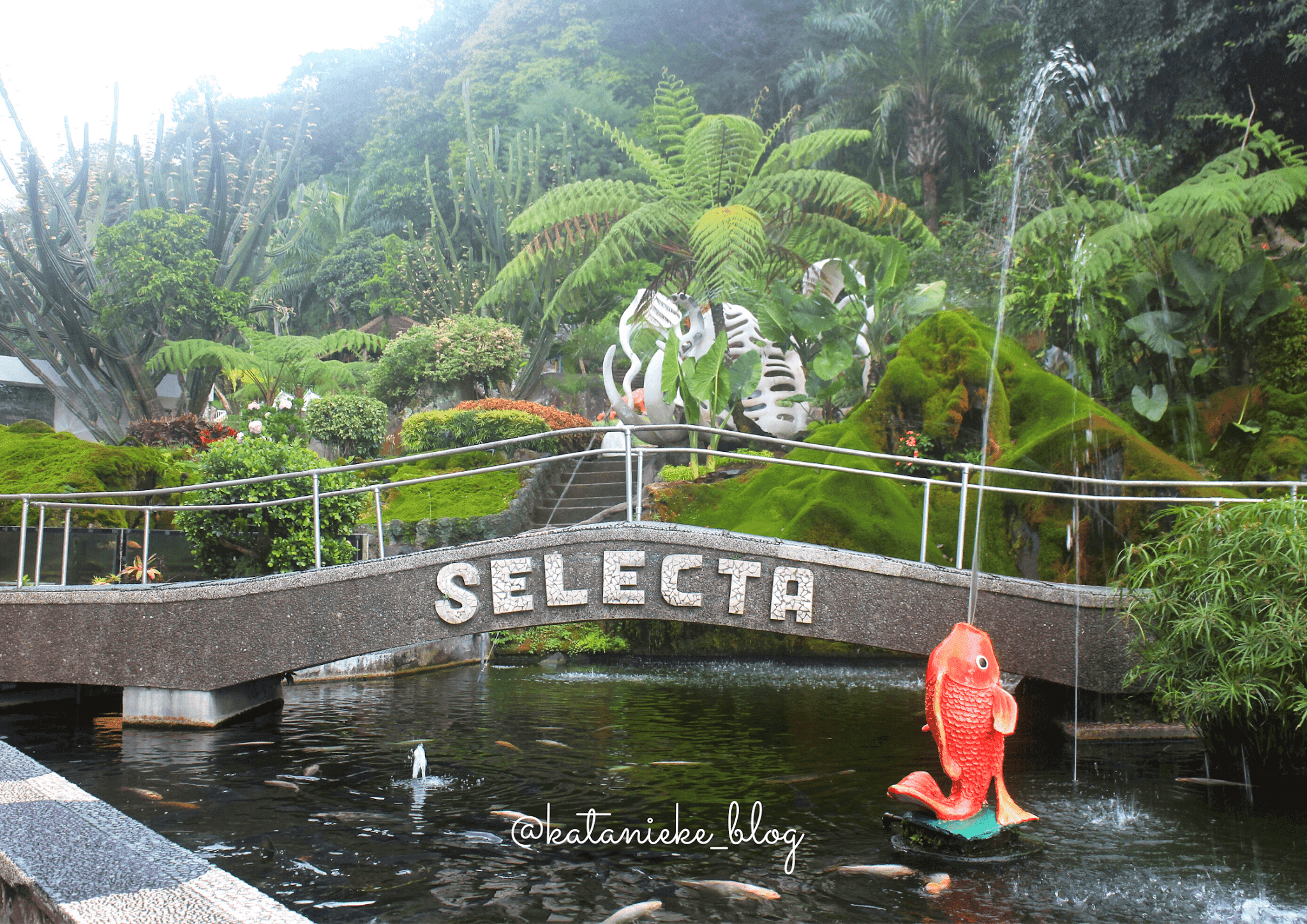 Kata Nieke: Taman Selecta Batu Secantik Taman Bunga Jeju