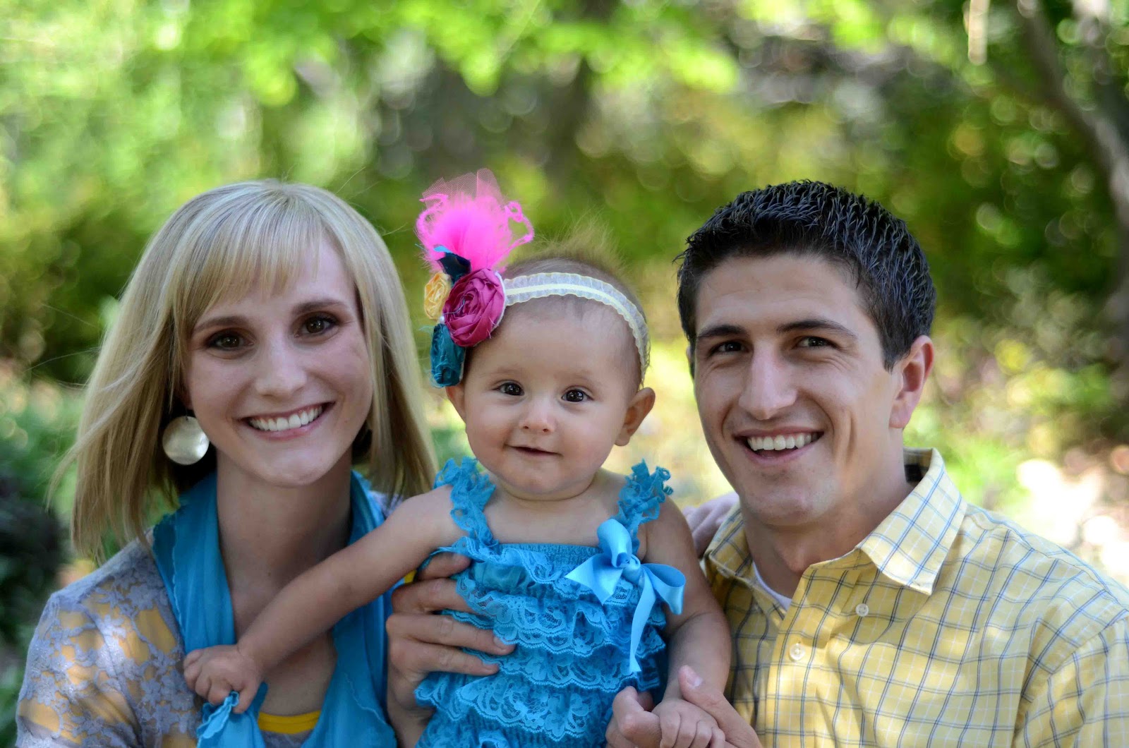 One Happy Family: Emma Deru at 7 months Old