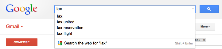 Fitur Search dengan Autocomplete hadir di Gmail