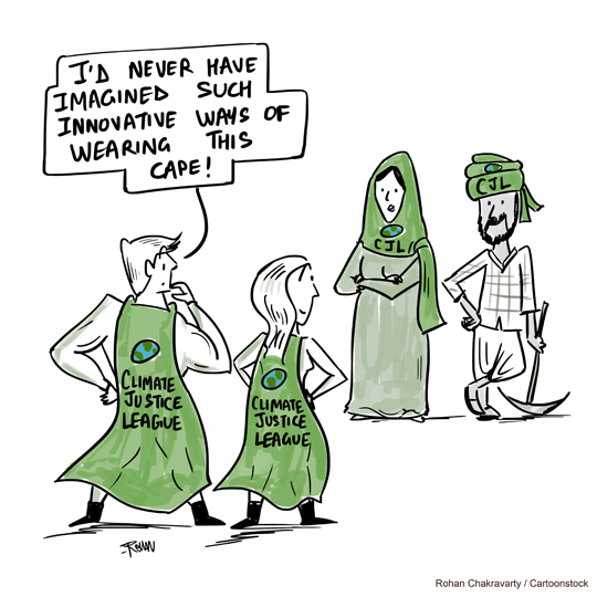 Green Humour: Intersectionality and Climate Justice