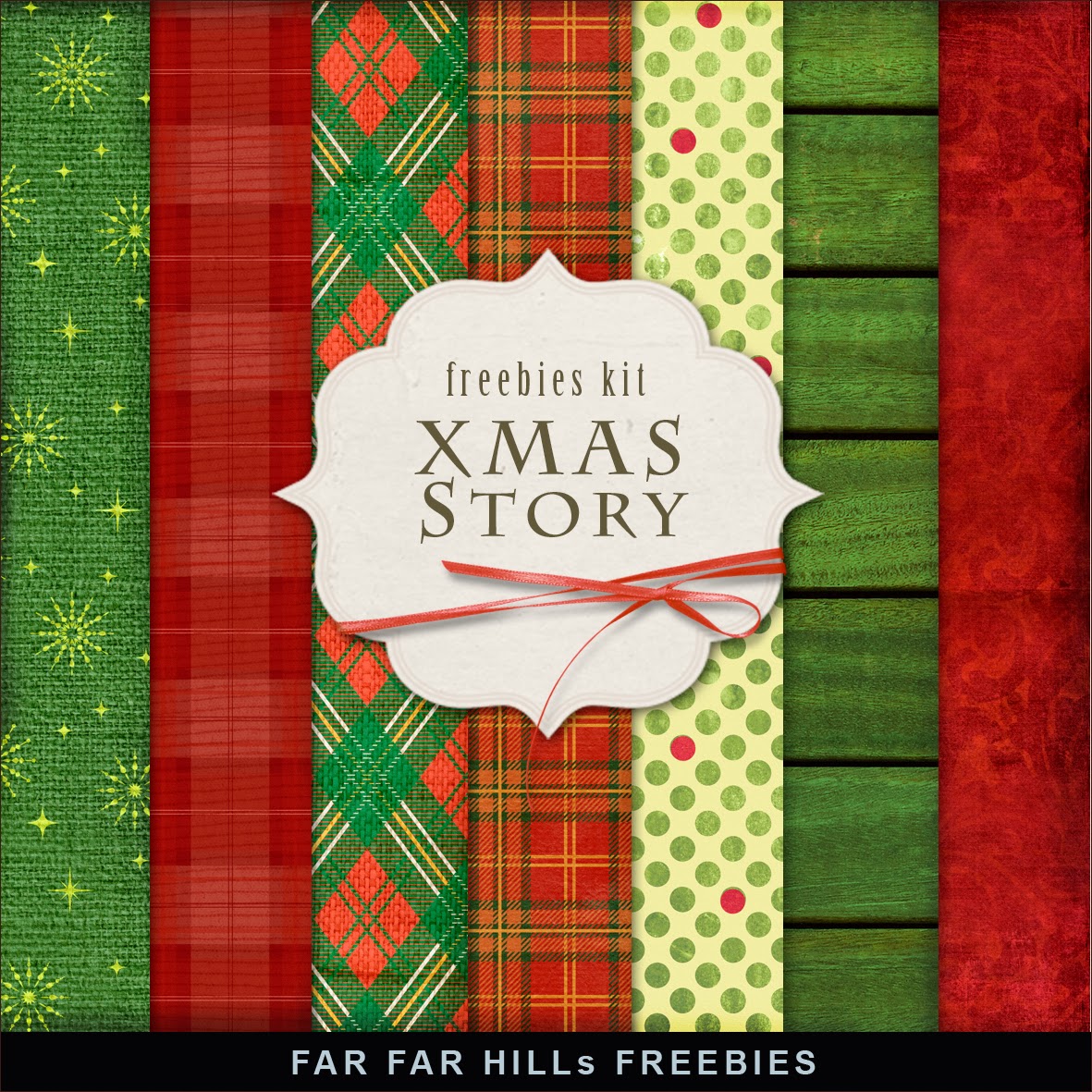Freebies Kit of Background - Xmas Story:Far Far Hill - Free database of ...