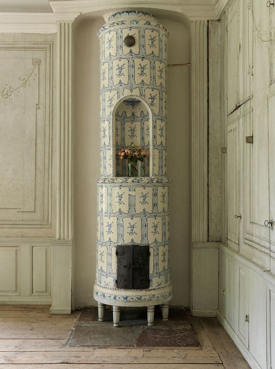 Eye For Design: Decorating With Eighteenth Century Swedish Tile Stoves ...