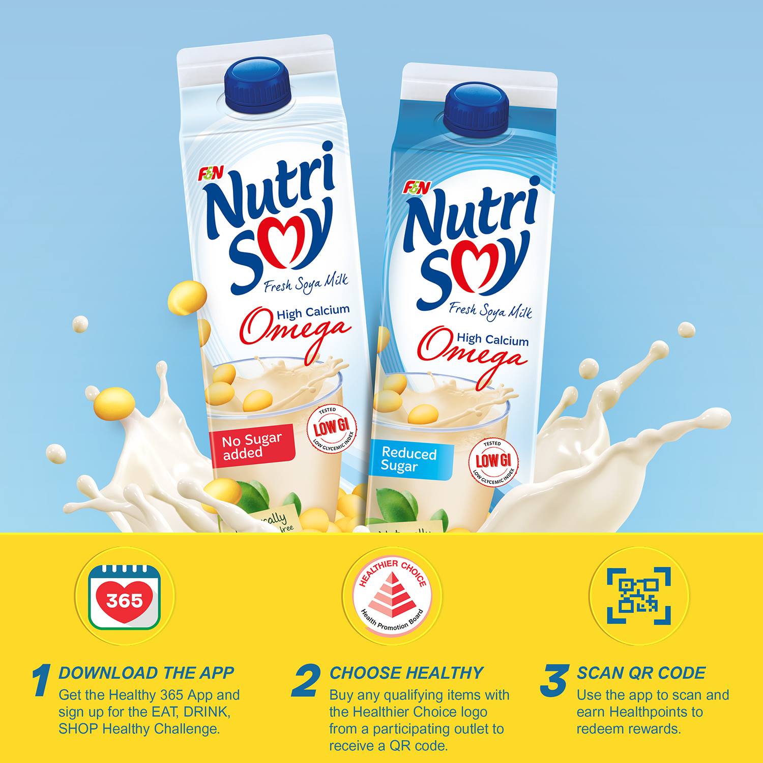 Supports World Heart Day with F&N NutriSoy - Fern Shares