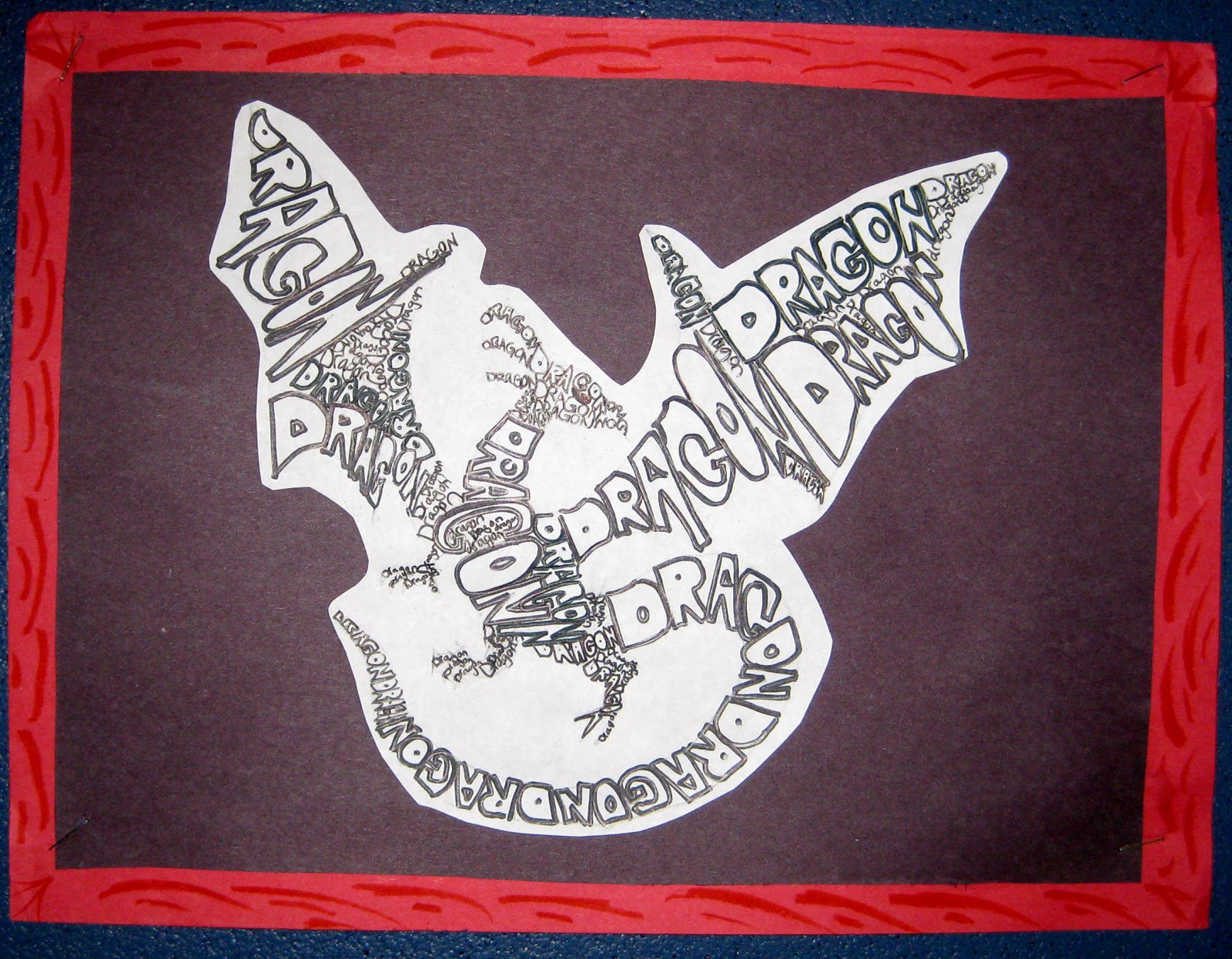 Mrs. Art Teacher!: fun with calligrams