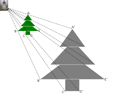 Figuras homotéticas (Matemáticas): Desarrollo