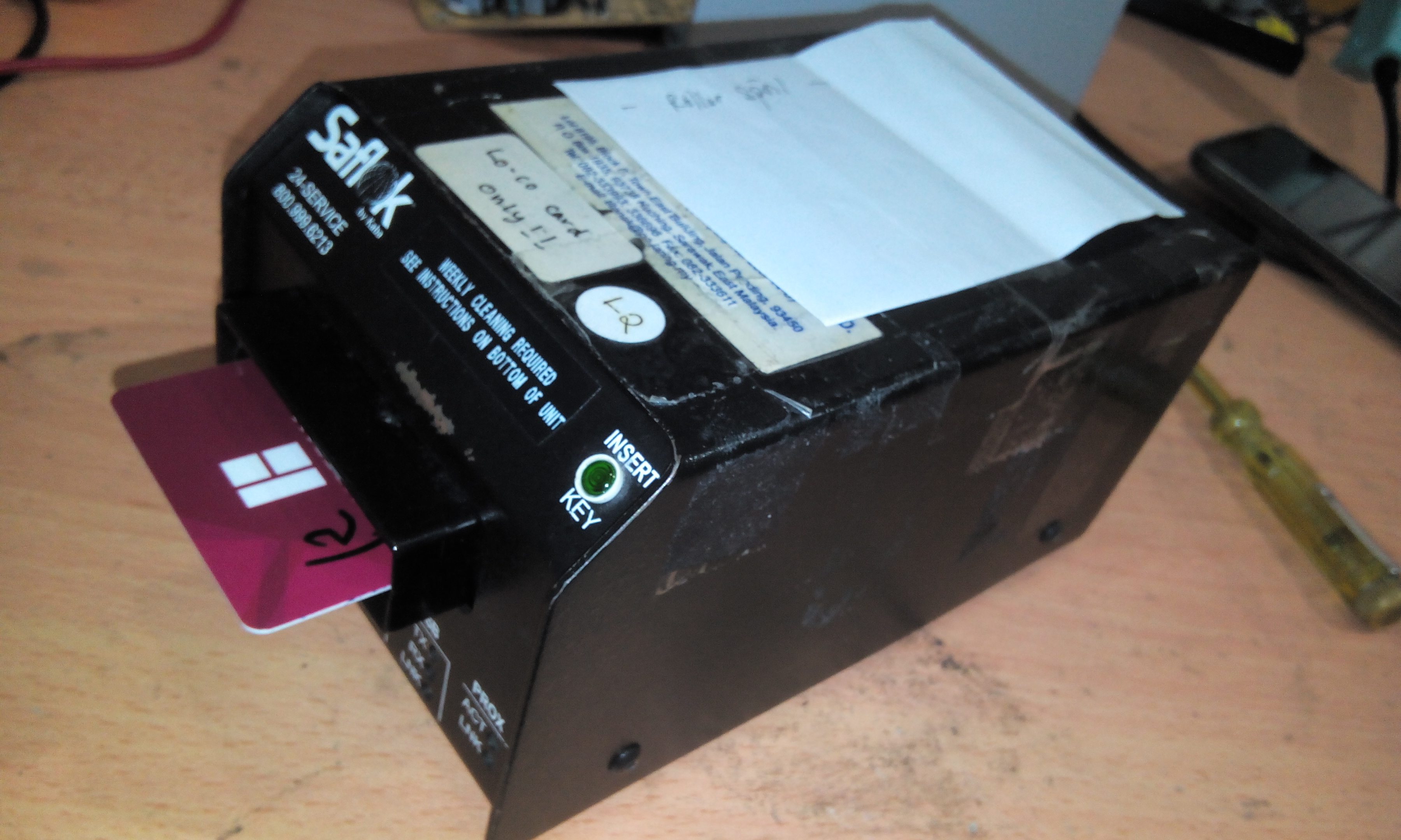 Life Begins at Forty: SAFLOK encoder model 4 repair