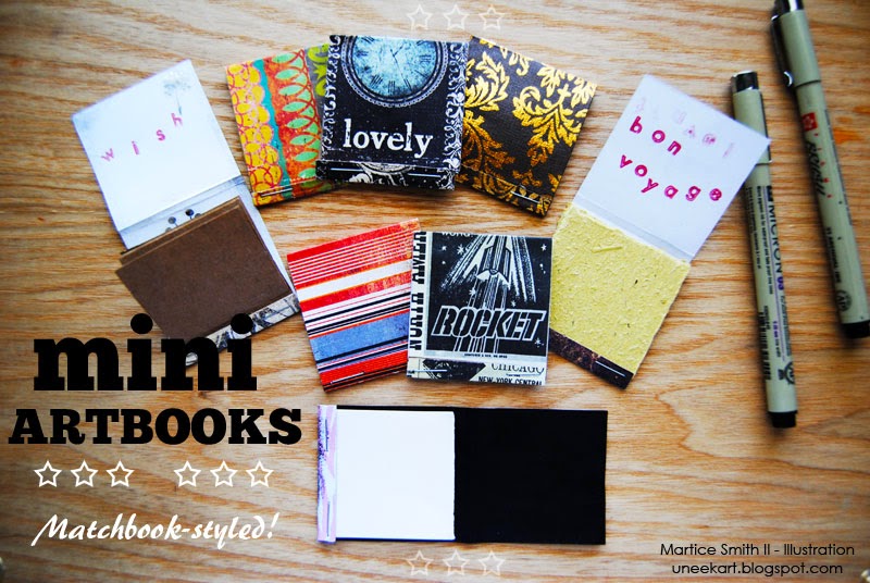 ::TUTORIAL:: Mini ArtBooks: Matchbook-Styled! | Martice Smith Fine Art ...
