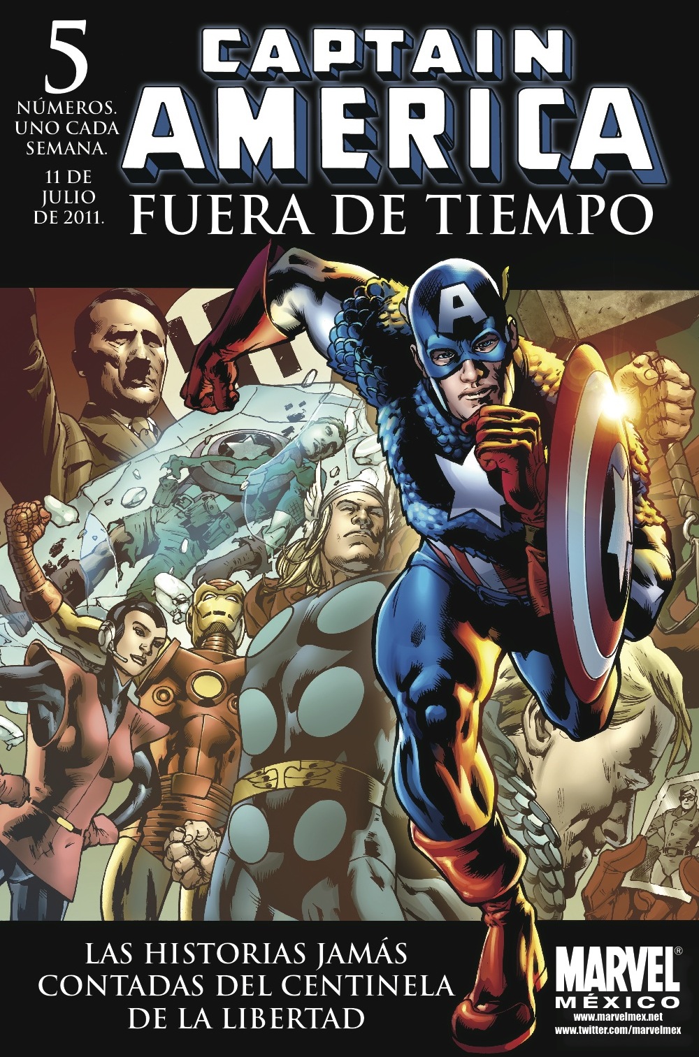 JORGE COLL: NUEVO COMIC: CAPITÁN AMÉRICA FUERA DE TIEMPO