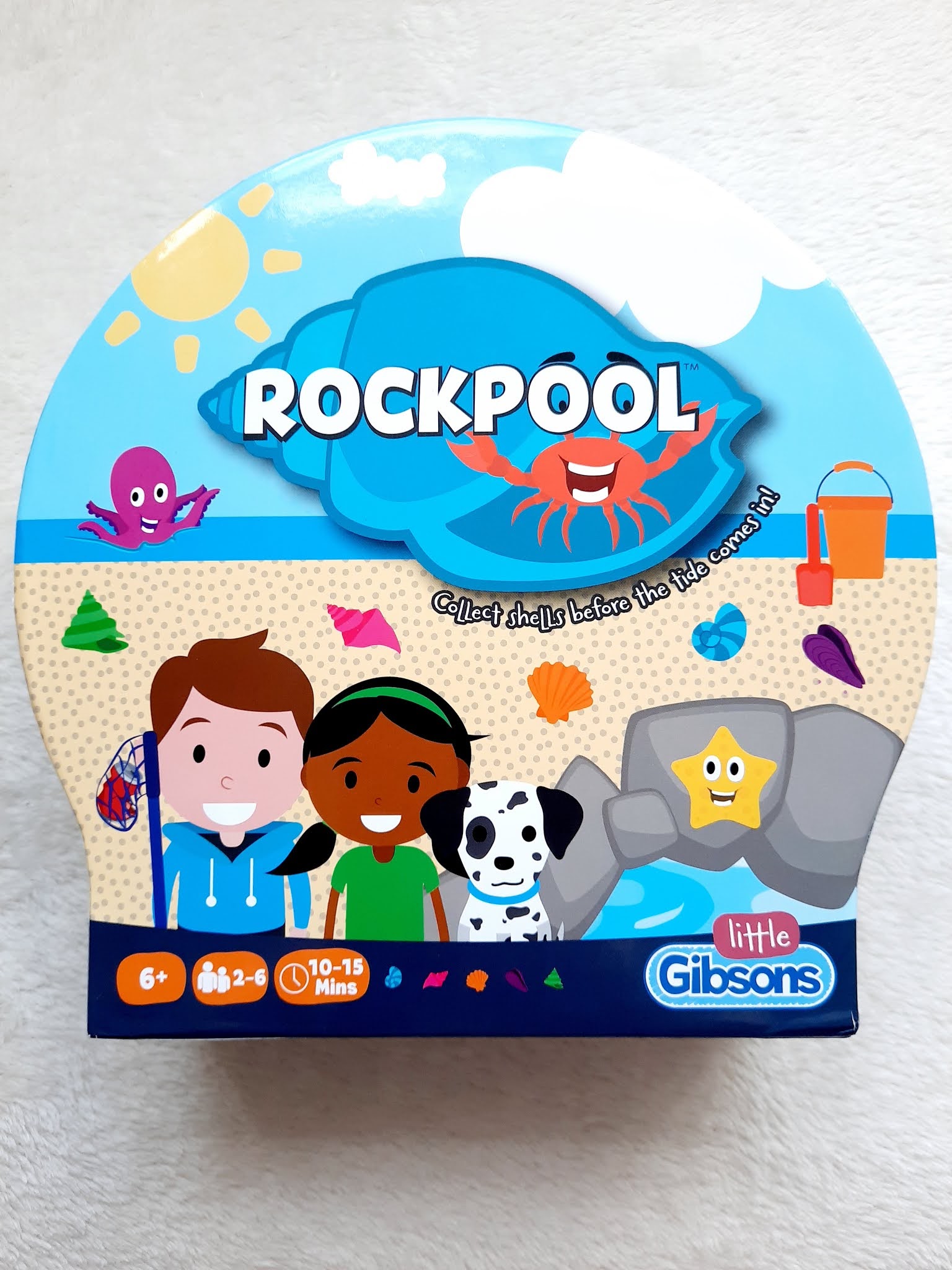 Family Fun With Gibson's Rockpool Game — Rice Cakes and Raisins