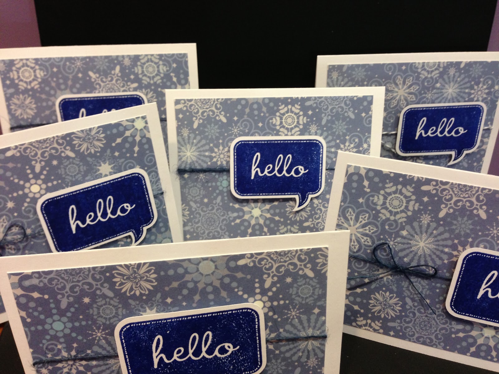 Bloggin The Crafts: Note Card Set