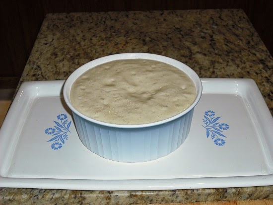 CorningWare 411: Blue Cheese in French Bleu - Gorgonzola & Walnut Souffle