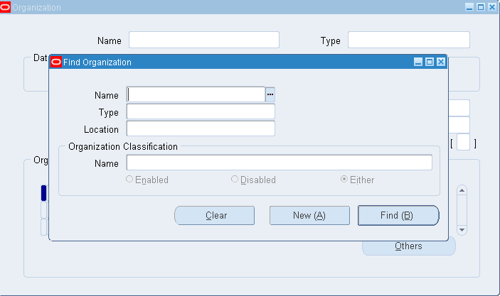 Oracle Inventory Defining Organization Learn Oracle