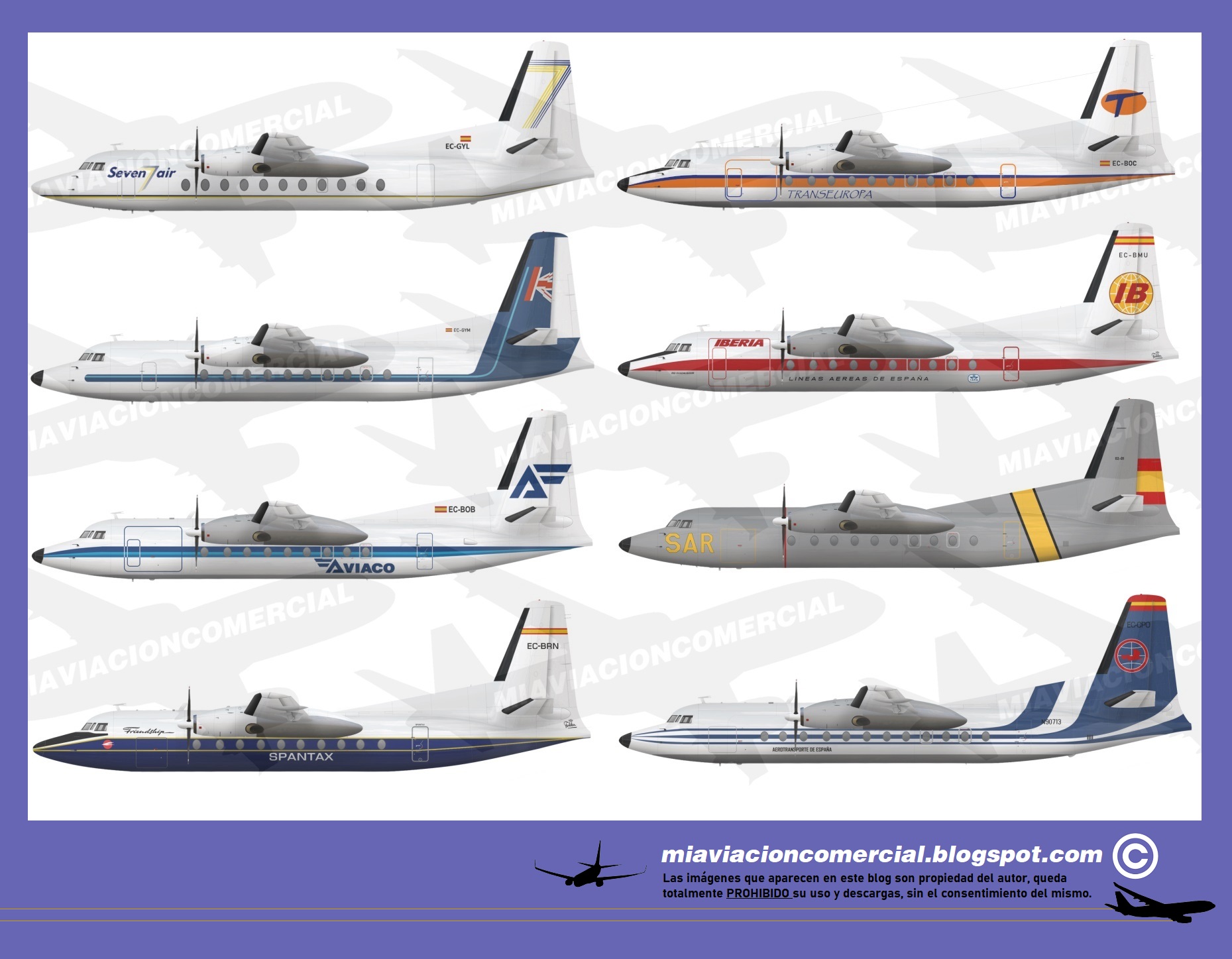 Mi Aviacion Comercial: Fokker F27 Friendship
