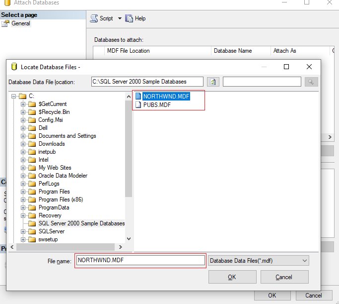 Install Microsoft Northwind and Pubs sample database in SQL Server ...