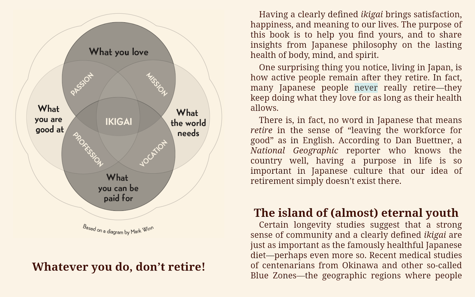 📖 Ikigai | Skye Soon