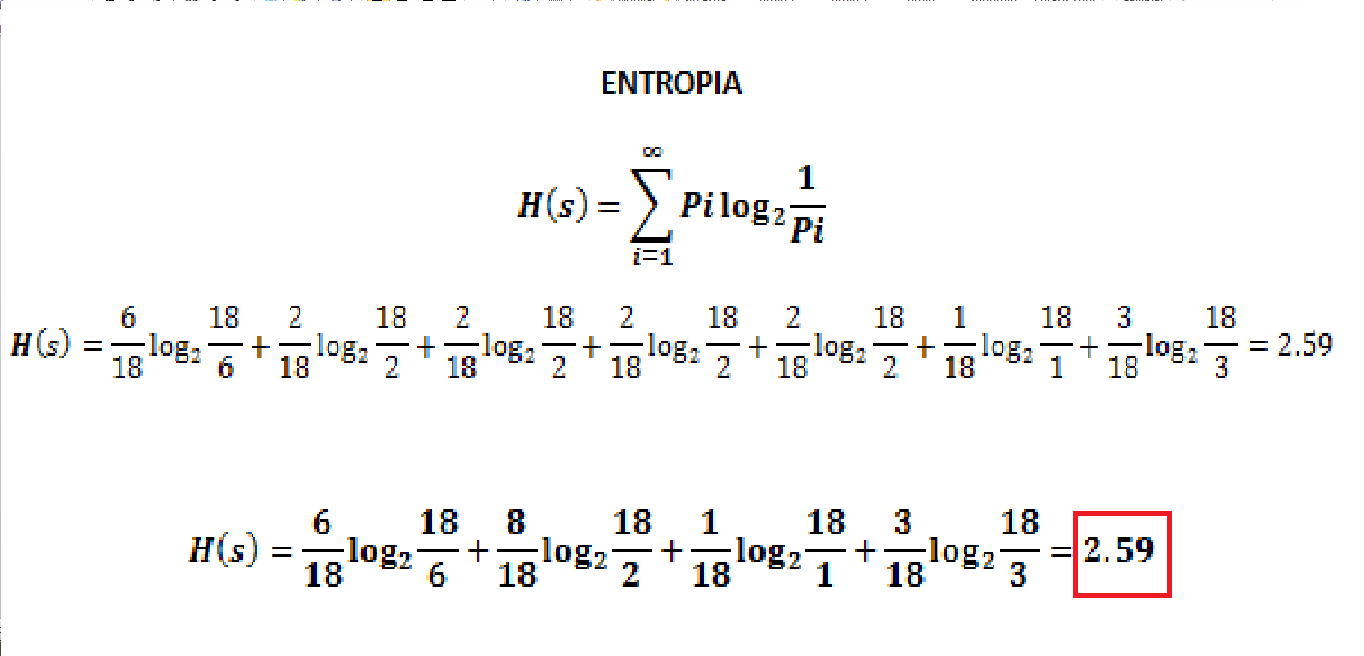 E-SIMIOS.COM: ENTROPÍA