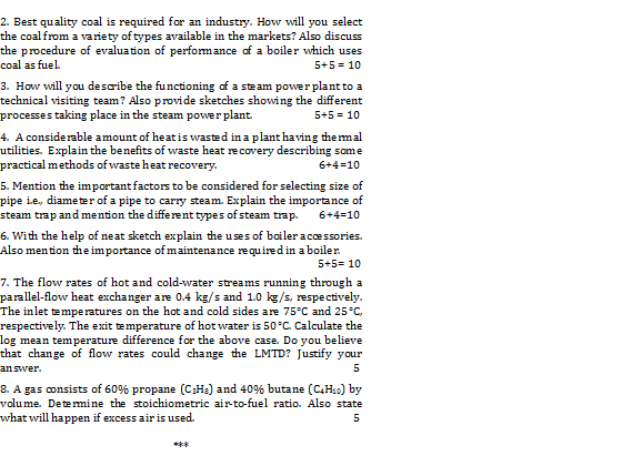 TEZPUR UNIVERSITY (TU/CDOE) AUTUMN SEMESTER END DRE 202: ENERGY ...