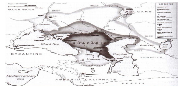 Türk Toplulukları Tarihi: 3- KAFKASYA COĞRAFYASINDA HAZAR DEVLETİ (VII ...