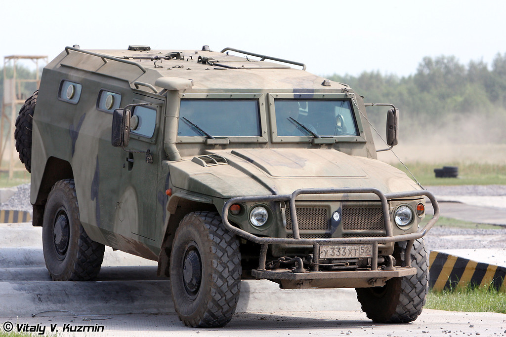 WARFARE Blog: GORKOVSKY AVTOMOBILNY ZAVOD 233114 TIGR -M 4X4. O "jeep ...