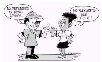 TRIBARTE: Plebiscito, referendo e iniciativa popular