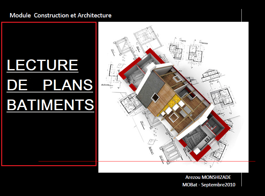 " LECTURE DE PLANS DE BÂTIMENTS " - Livres et Documents Gratuits Génie Civil, BTP, VRD, ARCH ...
